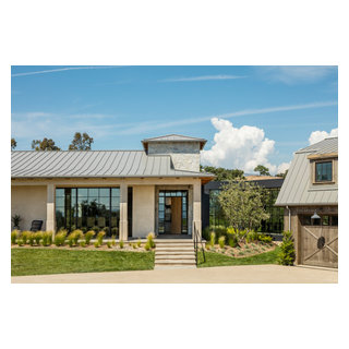 The Farm - Farmhouse - Entry - Santa Barbara - by Patterson Custom ...