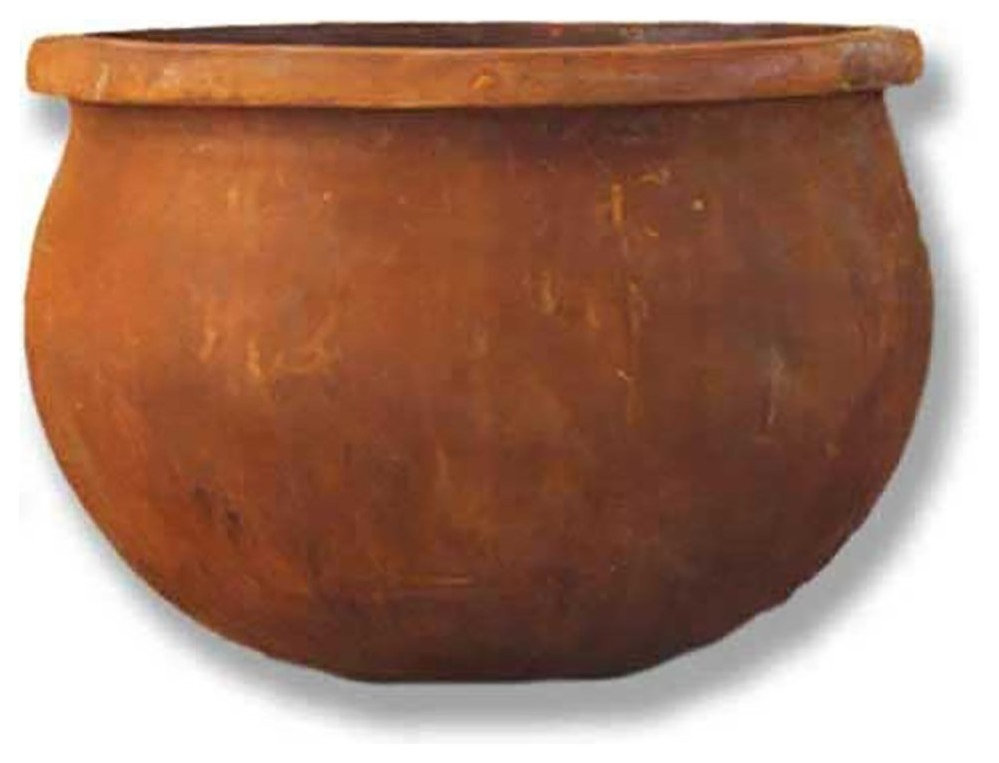 Bell Planter 18, G, Planters Med. - Traditional - Outdoor Pots And ...