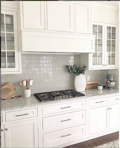 Asymmetrical Kitchen Cabinets