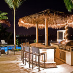 Swim Up Pool Bar - Modern - Pool - Miami - by Krent Wieland Design, Inc.
