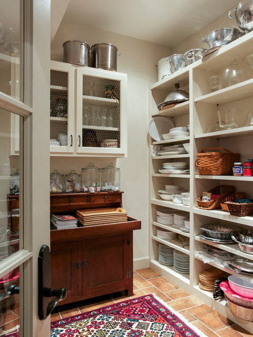 Wire Frame Pantry Shelves | Houzz
