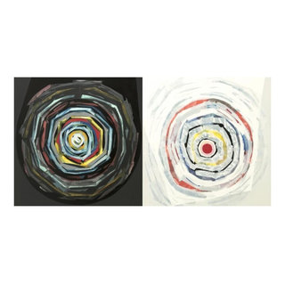 "Target duo II" Digital Paper Print by Nino Mustica, 26"x14", 32"x62 ...