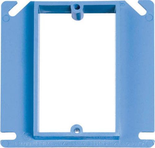 Carlon A410R-CAR PVC 1 Gang Switch Box Cover, Blue, 1/2" - Contemporary ...