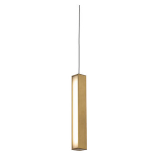 Chaos LED Pendant in Aged Brass - Modern - Pendant Lighting - by LAMPS ...