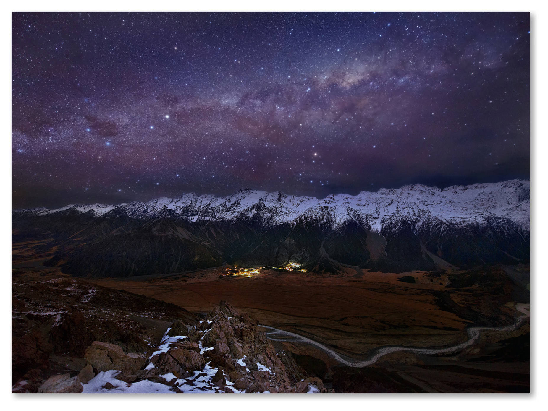 Yan Zhang 'Beyond The Plains Touching The Sky' Canvas Art, 19x14 ...