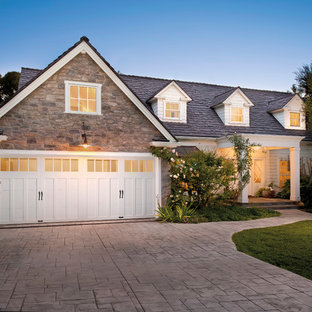 Transitional Homes Garage Doors