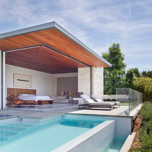 75 Beautiful Concrete Pool House Pictures & Ideas | Houzz