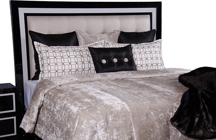 Grayson Coverlet 7-Piece Set, Queen - Contemporary - Duvet Covers And ...