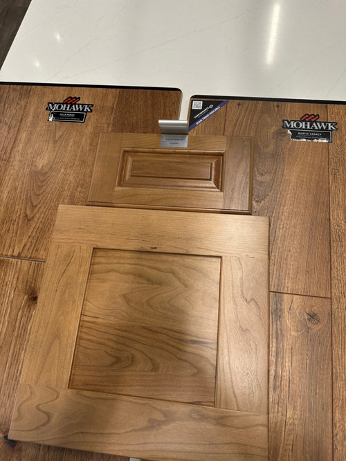 Kraftmaid Shortbread cherry Cabinets discrepancies