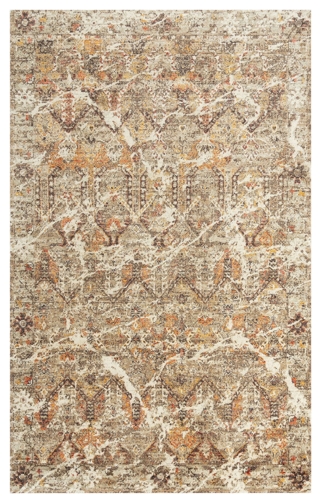 Rizzy Home OVA104 Ovation Area Rug Brown/Beige, 10' x 13 ...