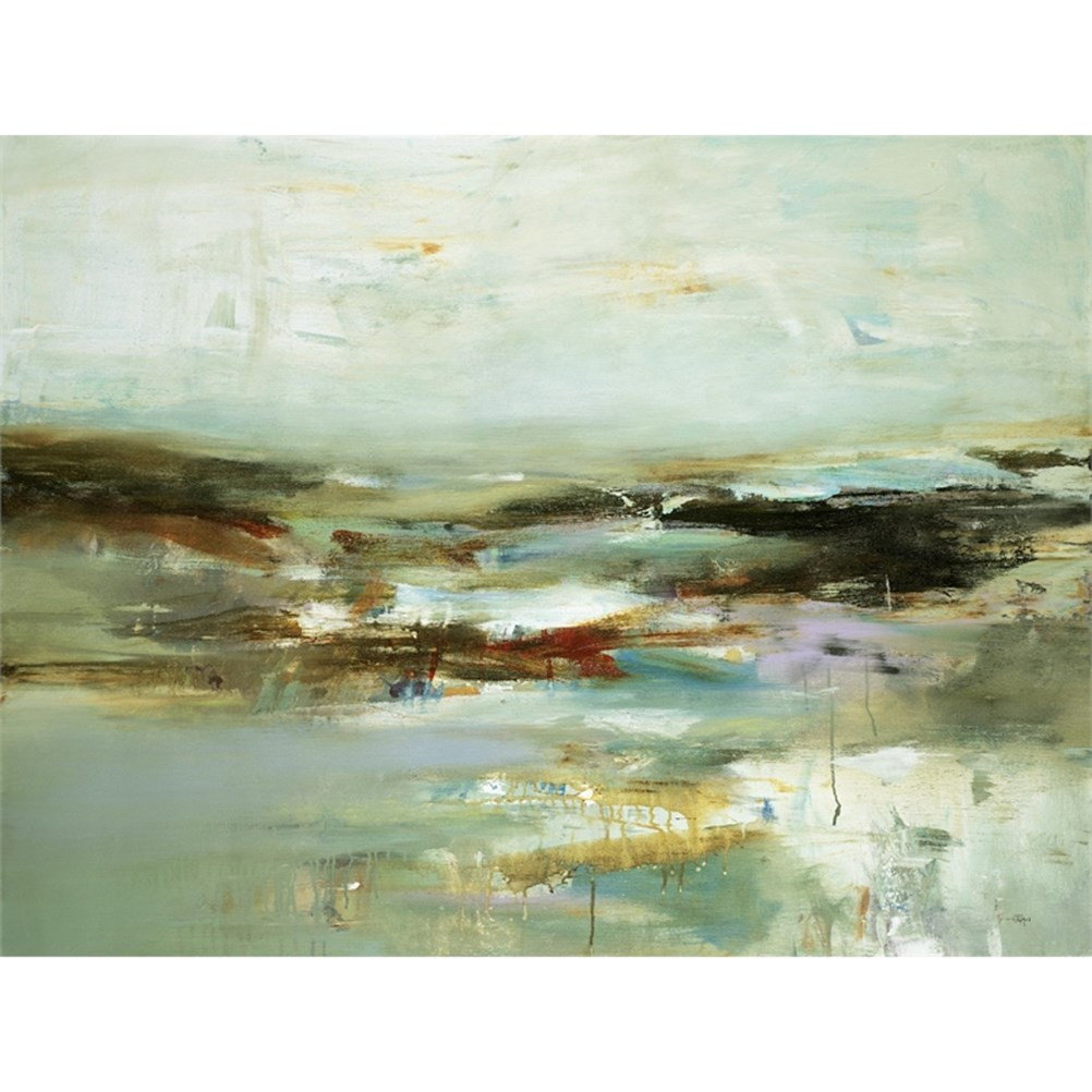 Giant Art 72x54 Abstracted Views Fine Art Giant Canvas Print in Multi ...