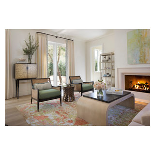 Sophisticated Mediterranean - Living Room - San Francisco - by Julie ...