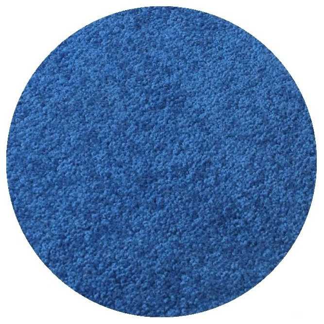 Shaw, Om Ii Seaside Royal Blue Carpet Area Rugs 30 oz Cut Pile, Round ...