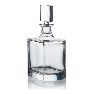 Rogaska Manhattan Whiskey Decanter 27 oz - Contemporary - Decanters ...