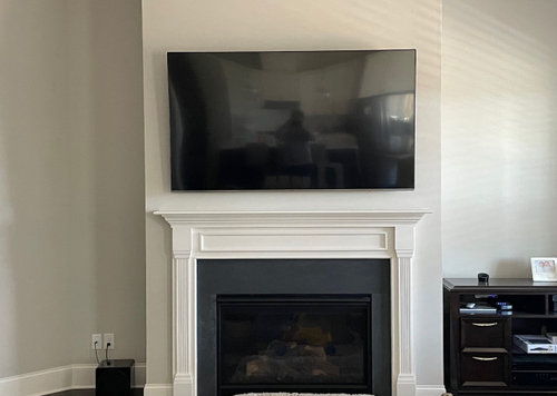 13 Foot Ceiling in Living Room: Bookshelf ideas??