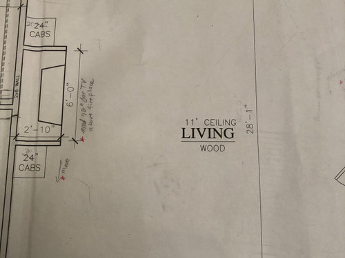 I need advice about windows and doors on an 11 foot wall | Houzz Forum
