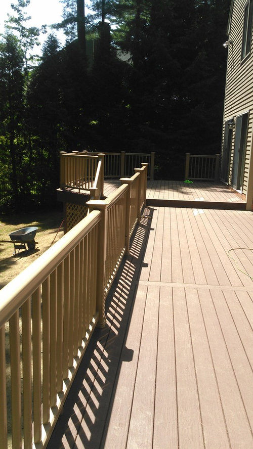 Rebuild collapsed deck!