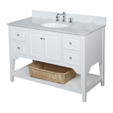 50 Most Popular White 46-inch Bathroom Vanity for 2019 | Houzz