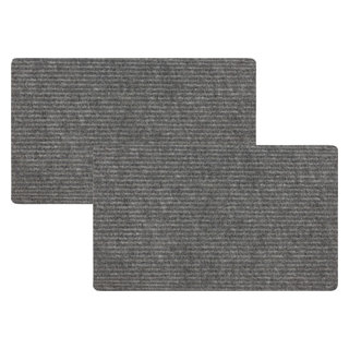 Mohawk Home Ribbed Utility Door Mat, 2 PIECE SET - Contemporary ...