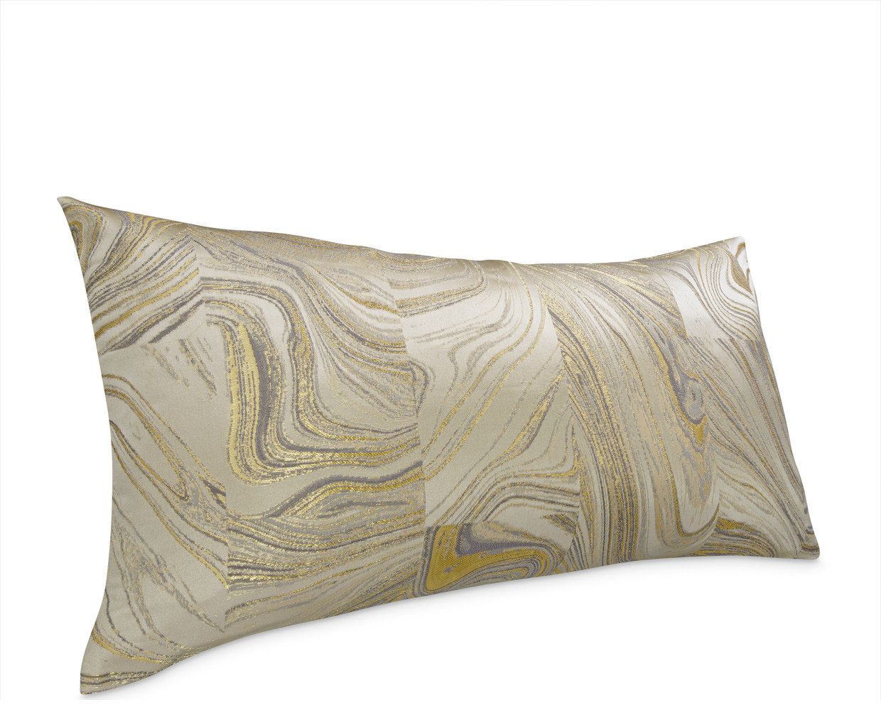 GLAMtastic Naomi 13"x24" Oblong Pillow, Set of 2, Champagne ...