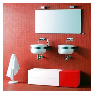 RING wall-mount Ceramic Sink from BISSONNET, RING - Other - by ...