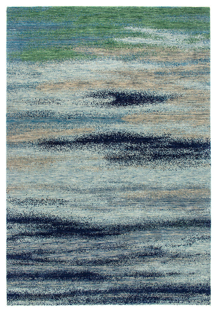 Sacred Lake, 6' - Contemporary - Area Rugs - by InnerAsia Rugs | Houzz