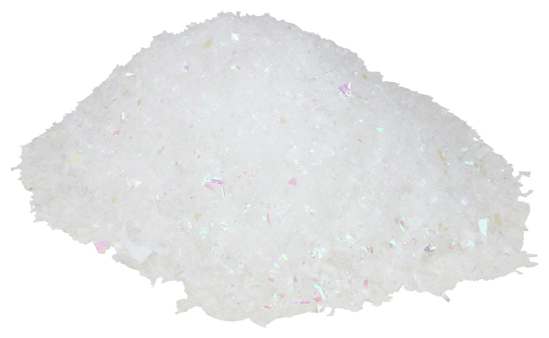 White Iridescent Artificial Powder Snow Twinkle Flakes for Decorating 2 ...