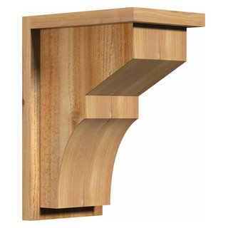 Monterey Corbel w/Backplate, 12"Dx16"H - Transitional - Corbels - by ...
