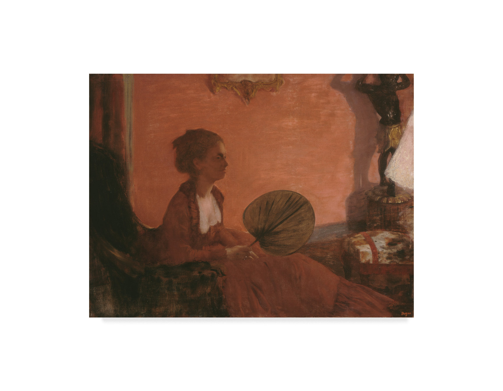 Edgar Degas 'Madame Camus' Canvas Art, 32"x24" - Traditional - Prints ...