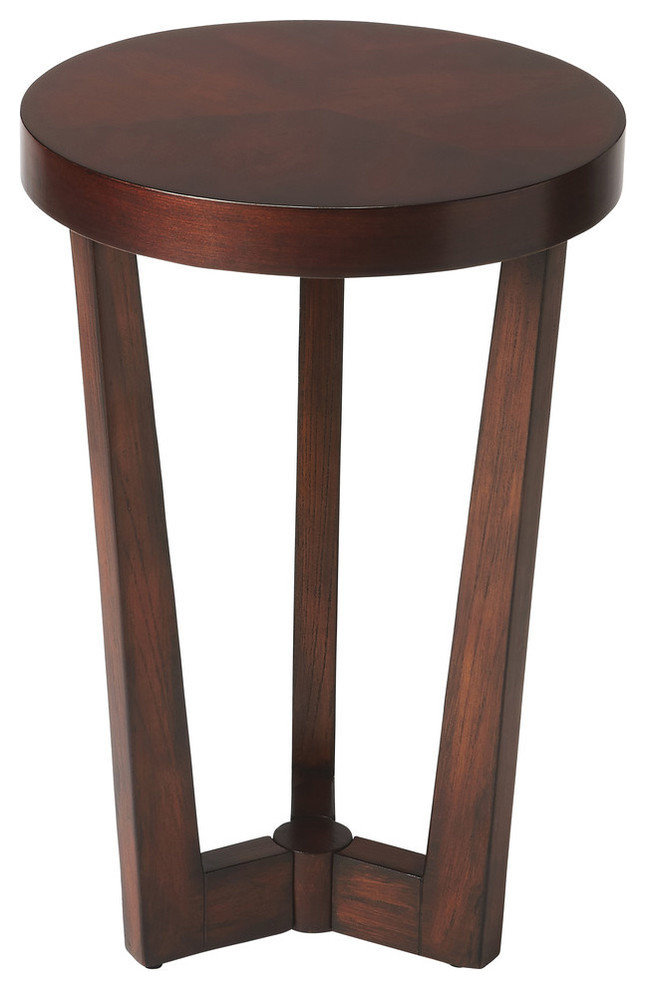 Butler Accent Table, Plantation Cherry - Transitional - Side Tables And ...