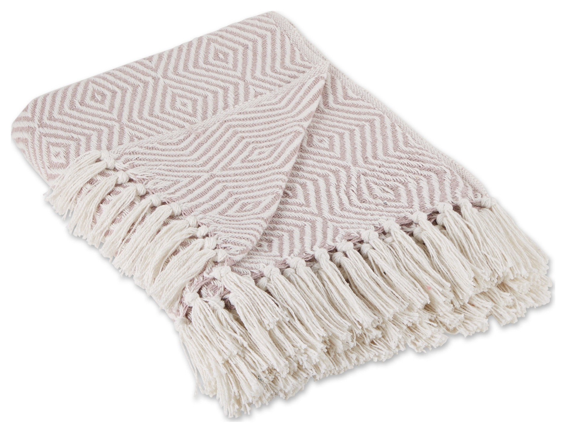 Aqua x-Diamond Geometric Throw - Scandinavian - Throws - by VirVentures ...