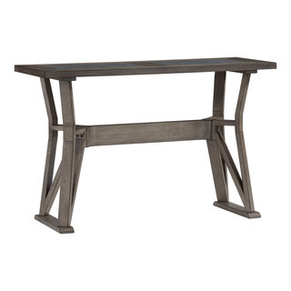 Promenade Sofa/Console Table, Ash Gray - Farmhouse - Console Tables - by Progressive Furniture ...