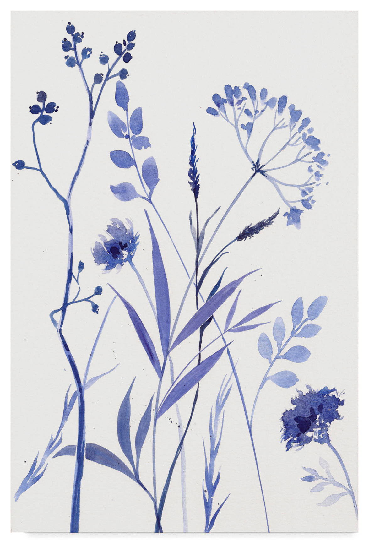 "Meadow V" by Irina Trzaskos Studio, Canvas Art, 12"x19" - Contemporary ...