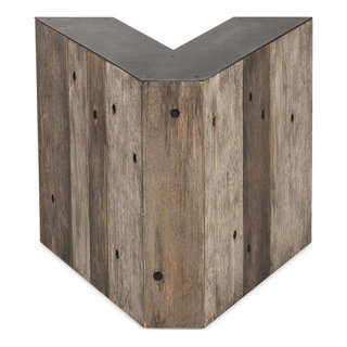 V Letter Side Table - Industrial - Side Tables And End Tables - by AED ...