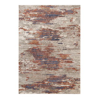 Jordan Delia Power-Loomed Polypropylene Area Rug, 6'7"x9 ...