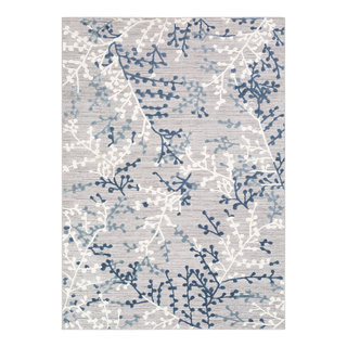Machine Woven Katmandu Area Rug KAT-2310, 5'3"x7'3" - Contemporary ...