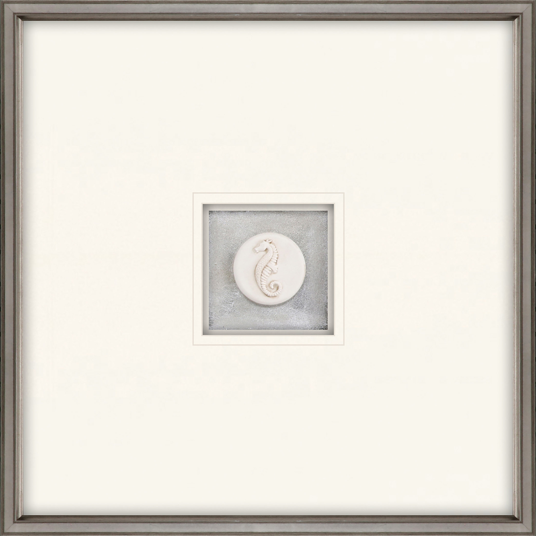 Seahorse Intaglio Artwork - Beach Style - Mixed Media Art - by Paragon ...