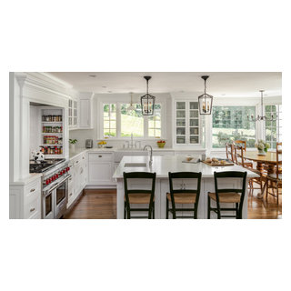 New England Home Revival - Traditional - Kitchen - New York - by Crisp ...