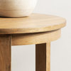 Transitional Side Table, Two Tiered Design Constructed With Hardwood ...