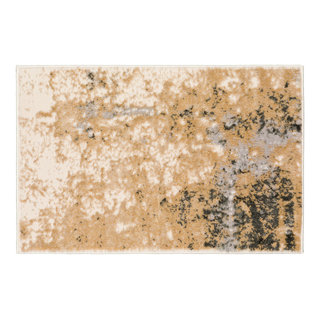 Dalyn Karma Km19 Organic and Abstract Rug, Silver, Rectangle 1'8" x 2'6 ...
