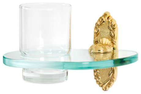 Alno A8570 Ribbon & Reed Wall Mounted Glass Tumbler - Traditional ...