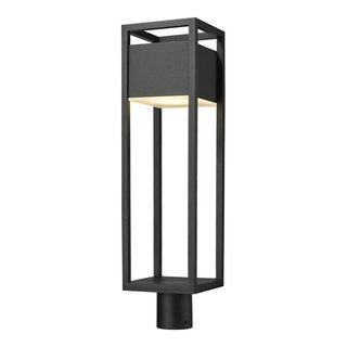 Light Outdoor Post Mount Fixture - Modern - Post Lights - by Bison ...