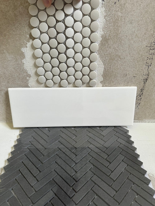 Master bathroom tile advice | Houzz Forum