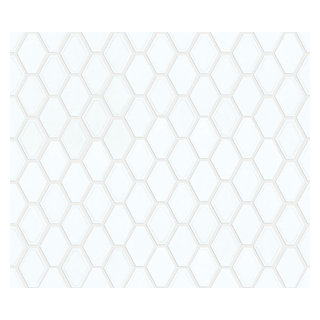 Shaw CS51V Geoscape - 11" x 13" Hexagon Geometric Mosaic Wall ...