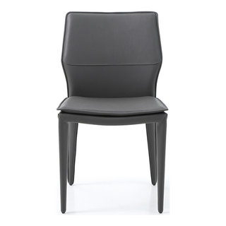 Miranda Dining Chair, Dark Gray - Contemporary - Dining Chairs - by ...