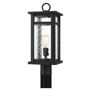 Moira One Light Outdoor Post Mount, Earth Black - Transitional - Post ...