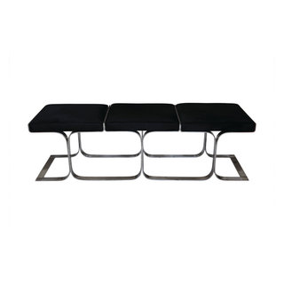 Airline Bench, Black Angus - Contemporary - Accent And Storage Benches ...