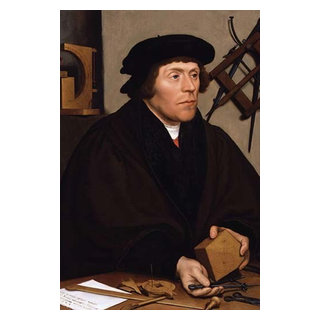 Portrait of Nicholas Kratzer, 12" x 18" - Traditional - Prints And ...