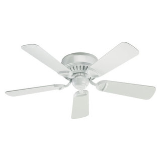 Quorum Medallion Ceiling Fan, White - Traditional - Ceiling Fans - by ...
