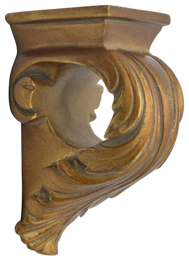 Cameau Drapery Sconce, 2" Diameter, Set of 2 - Traditional - Window ...